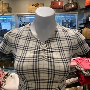 Burberry | Tops | Burberry Classic Print Top | Poshmark